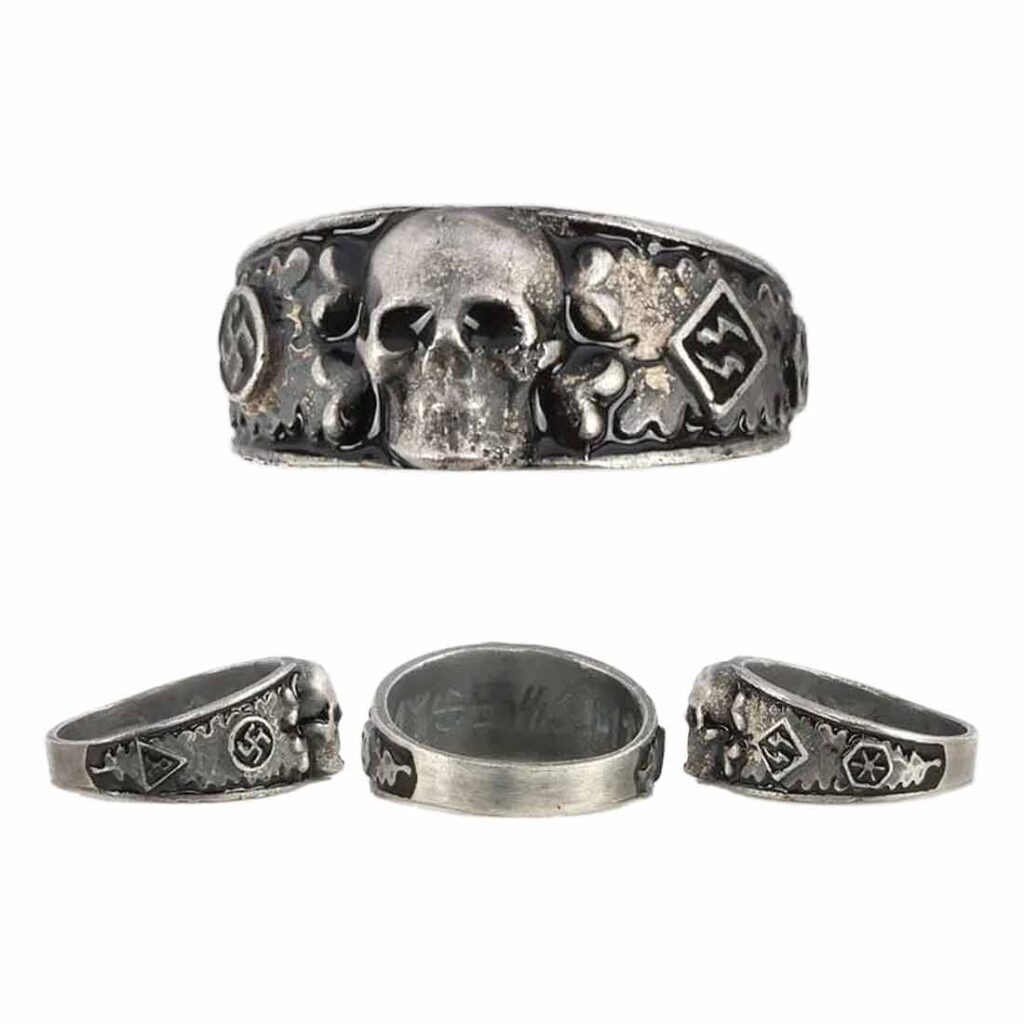 Striking WWII German Silver Rings – Third Reich Designs